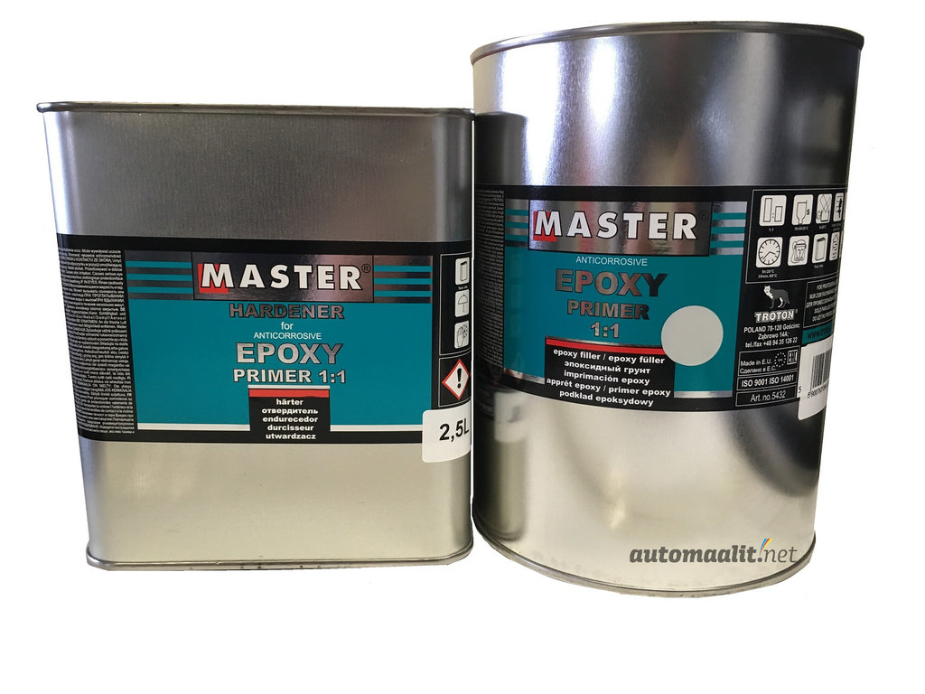 Troton Master 1:1 epoxy primer 5L - Automaalit.net