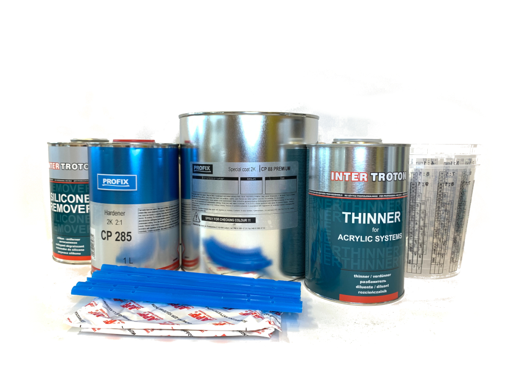 Profix Iso Acryl car paint package 5L - Automaalit.net