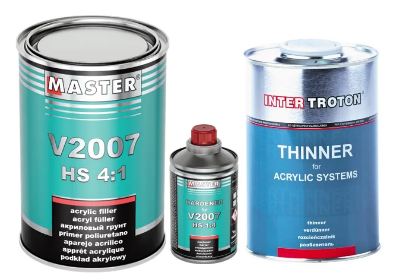 Troton V2007 Hiontapohjamaalipaketti, harmaa 5,75L - Automaalit.net