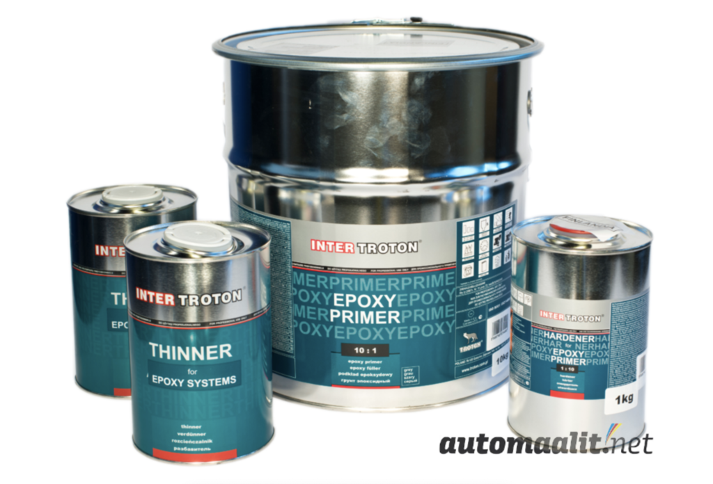 Troton Epoxy primer package 10:1 10kg - Automaalit.net