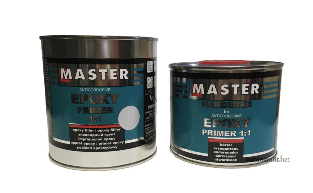 Troton Master 1:1 epoksiprimer 0,5L + kovete 0,5L - Automaalit.net